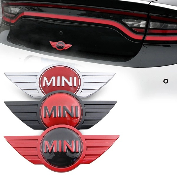 Metal 3d MINI car badge logo sticker for Mini Cooper S CABRIO WORKS S ...