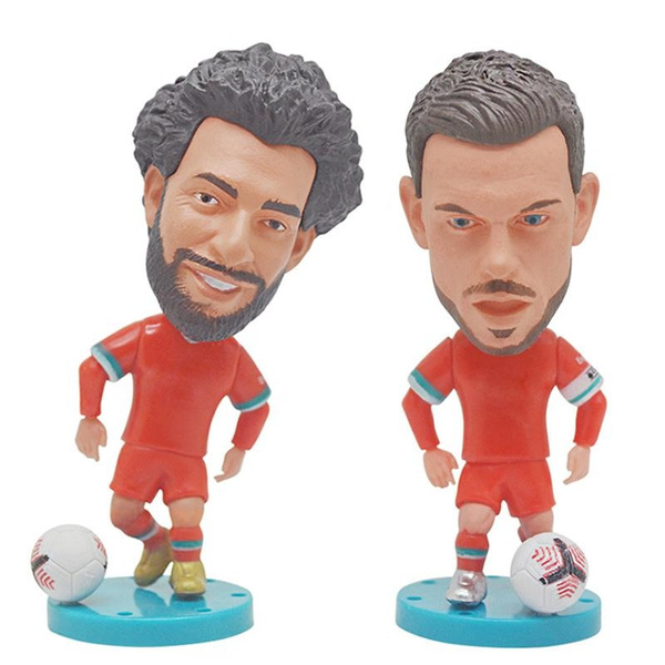 New Liverpool Football Star Action Figure SALAH Champion PVC Dolls ...
