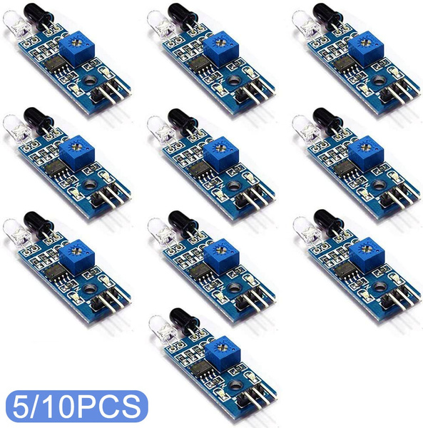 5/10PCS IR Infrared Obstacle Avoidance Sensor Module for Arduino Smart Car Robot Raspberry PI 3 ...