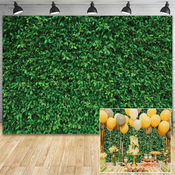 Green Leaves Photography Backdrops Background Birthday Party Decor ...