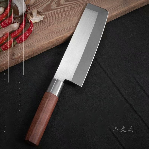 Professional Nakiri Knife Japanese Kanto Usuba Chef Knife Kitchen Knife ...