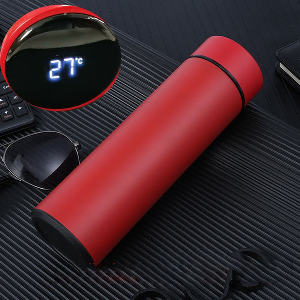 500ML Temperature Display Thermos Bottle Vacuum Flasks Stainless Steel ...