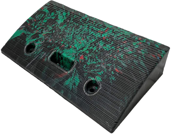 2 PC, Strongest Made in USA Large Heavy Duty Curb Ramp 4" Rise for ...