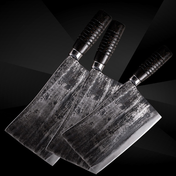 Stainless Steel 1Pc Handmade Forged Meat Cleaver Knife Butcher Knife ...