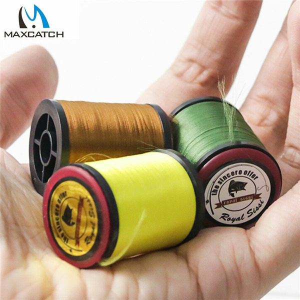 Maxcatch 8pc/lot 6/0 Fly Tying Thread 120D Polyester Filaments Thread ...