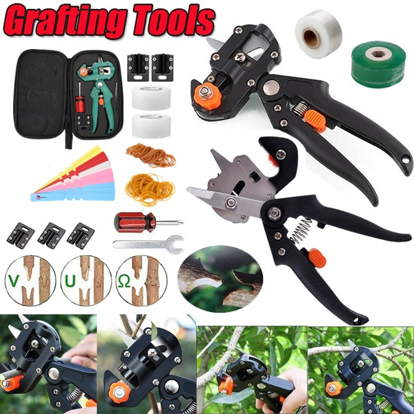 2-in-1 Garden Tools Grafting Pruner Chopper Vaccination Cutting Tree ...