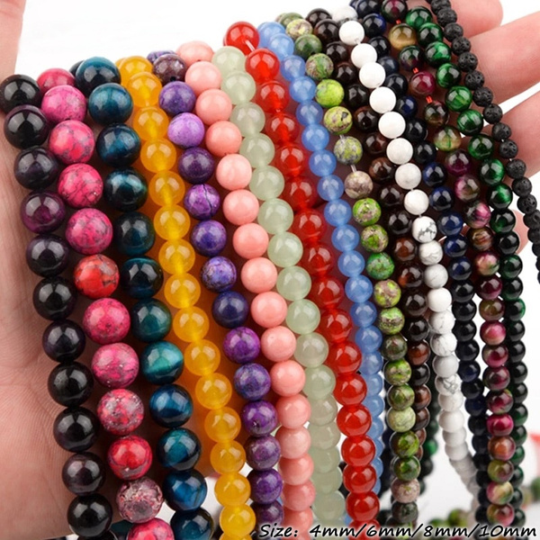 103 Style New Natural Stone Beads Jewelry Production /Tiger Eye ...