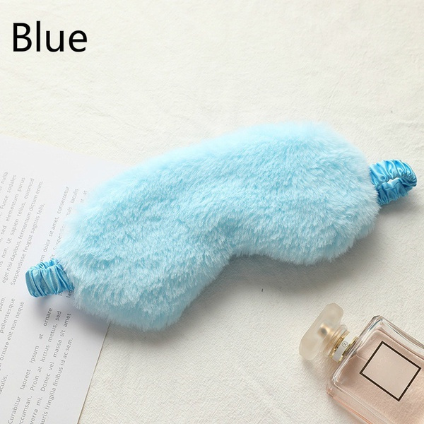 Soft Plush Eye Masks Sleeping Mask Blindfold Cute Eye Cover Eyeshade ...