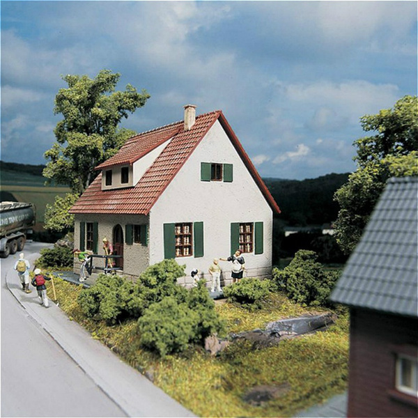1:87 Ho Scale Model Assemble Building Dwellings Urban Residential House ...
