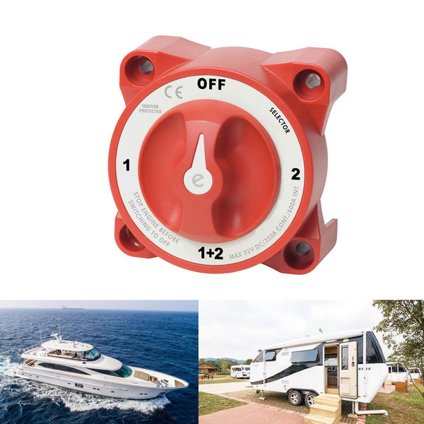4-speed 32V 350A Marine and Yacht Battery Switch Modified Isolator Key ...