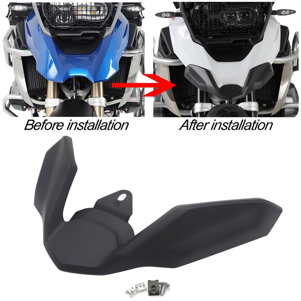 Front Wheel Fender Cover Beak Nose Cone Extension Cowl Carbon For BMW ...