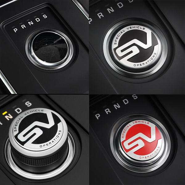 Car Gear Shift Knob Emblem Badge Sticker For Jag//uar XJ XE XF F-Pace ...
