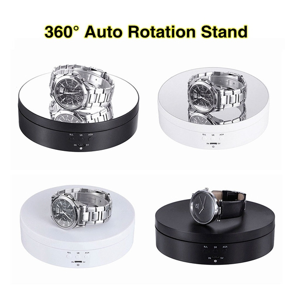 Photography 360 Degree Round Auto Rotating Remote Automatically ...