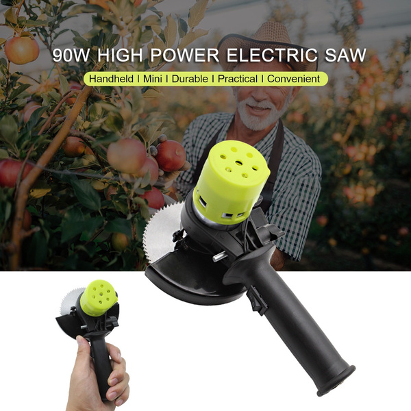 24V 90W High Power Electric Saw Household Mini Saw with 4-inch Circular ...