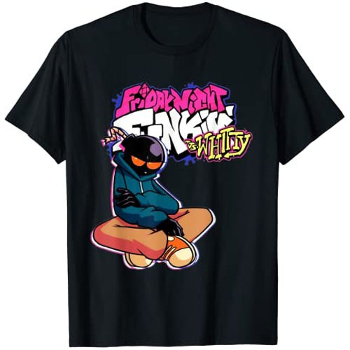 Friday Night Funkin Battle with Whitty for Men Women Kids T-Shirt | Wish