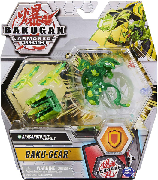 Bakugan Ultra, Ventus Dragonoid with Transforming Baku-Gear, Armored ...