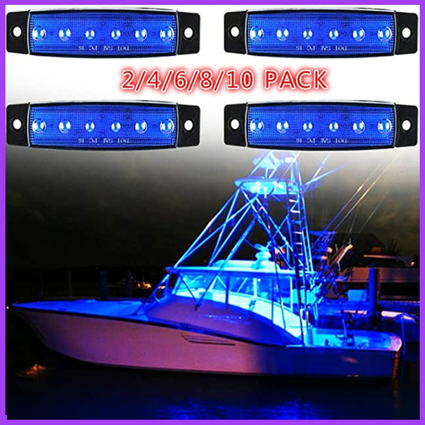 LED Blue Marine Boat Lights, Utility Led Interior Lights for Boat Deck ...