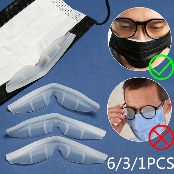 6/3/1pcs Glasses Anti-Fog Nose Bridge Pads for Mask Wrapped Fix ...
