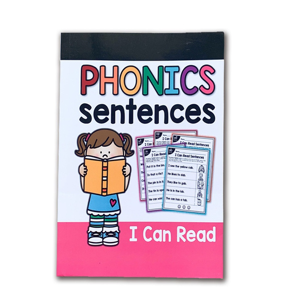 I Can Read Simple Sentences English Phonics work Exercise Book Training ...