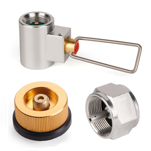 Outdoor Stove Burners Adapter Camping Gas Tank Converter Gas Saver Plus ...
