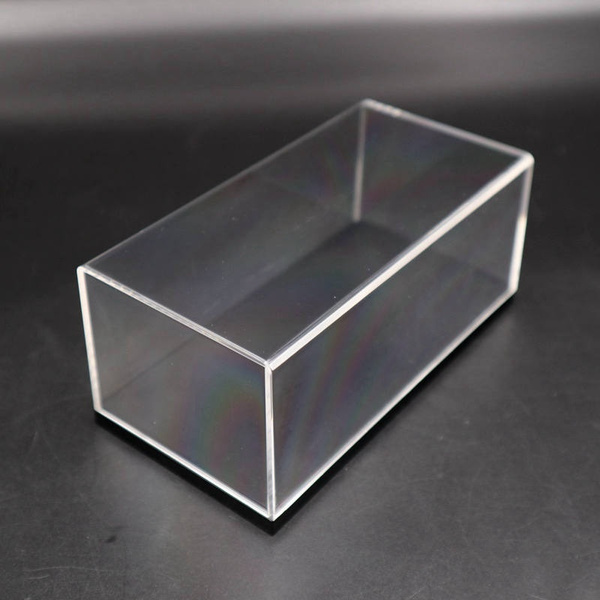Display Box Model Cars Acrylic Case Transparent Dustproof with Black ...