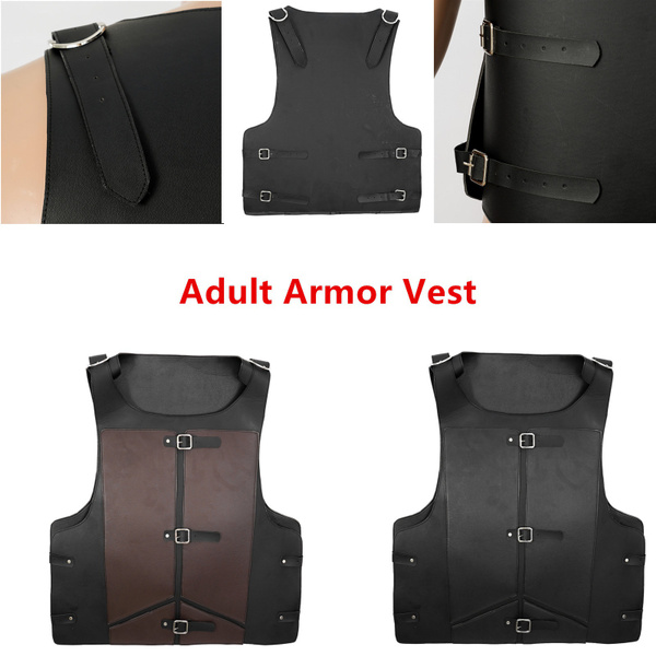 Medieval Knight PU Leather Vest Armor LARP Armor Medieval Armour | Wish