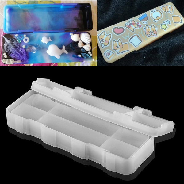 1pc/pack Stationery box silicone mold Epoxy Resin Molds For DIY Jewelry ...