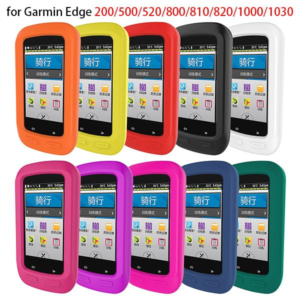 NEW Bicycle GPS Computer Silicone Case Cover for Garmin Edge 200/500 ...