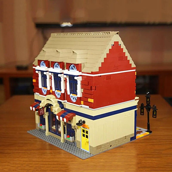 2021 New 3250Pcs Bricks City Street views Moc Blocks Post Bricks Model ...