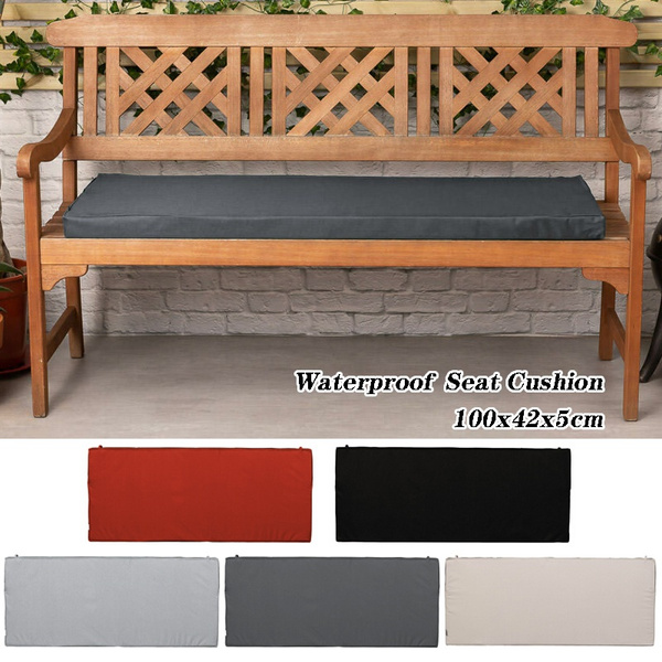 Waterproof Garden Bench Patio Pad Seat Pads Chair Cushion Swing 2 ...