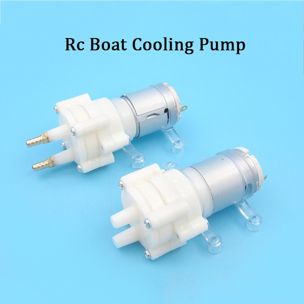 RC Boat Marine Engine Water Pump Absorb R385 Cooling Pump DC 6V-12V For ...
