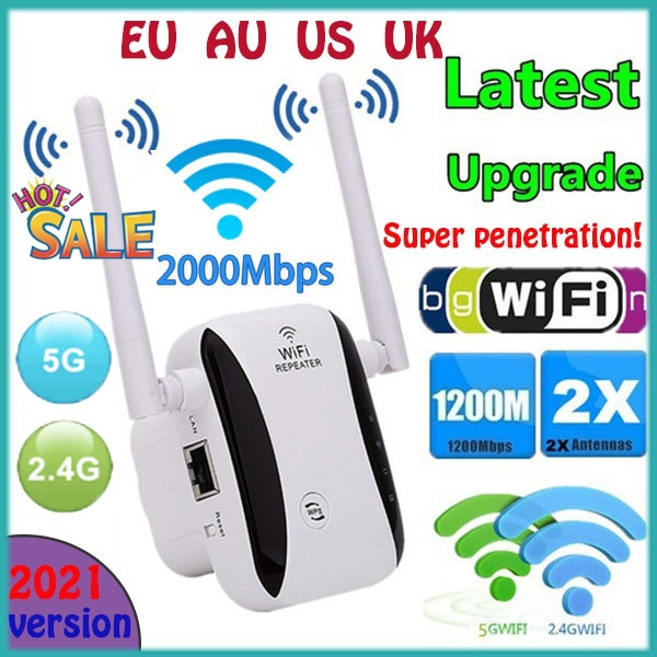 New Wireless Router 2000M Wireless Network Repeater Wifi Signal ...