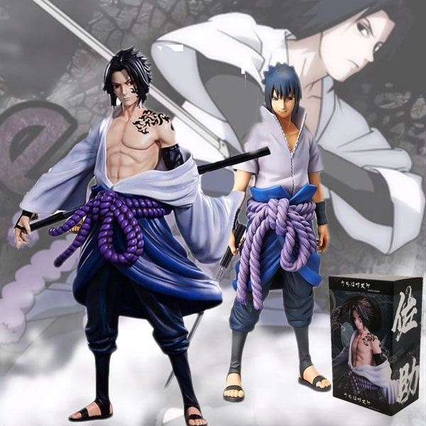 Naruto Anime GK Uchiha Sasuke Figure Shippuden Action Figure PVC Anime ...