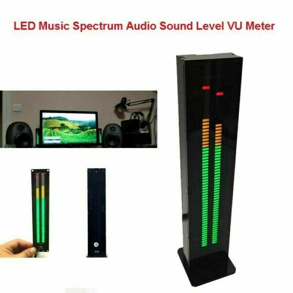 LED Music Spectrum Audio Sound Level Display Indicator VU Meter ...