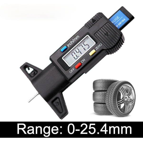 Digital Car Tyre Tire Tread Depth Gauge Meter Measurer Auto Tire Wear ...