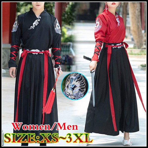Japanese Style Kimono Men Samurai Costume Yukata Tradtional Costume ...