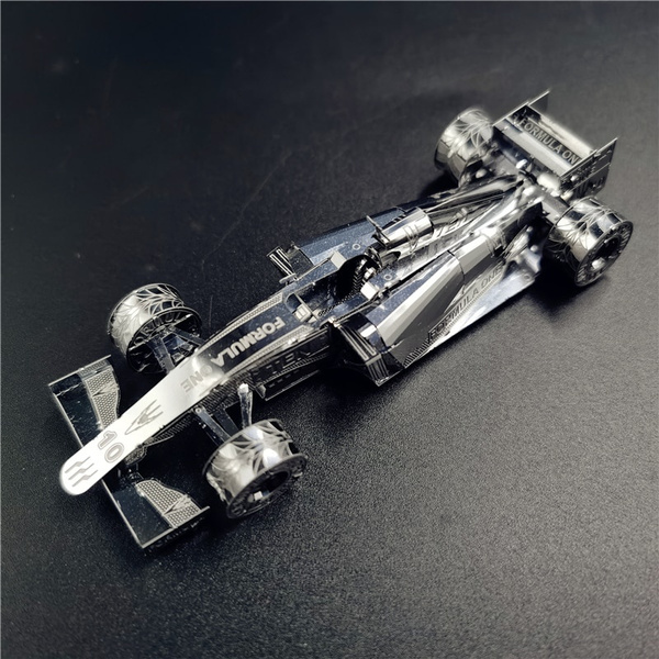MMZ MODEL NANYUAN 3D Metal model kit F1 Racing vehicle Assembly Model ...