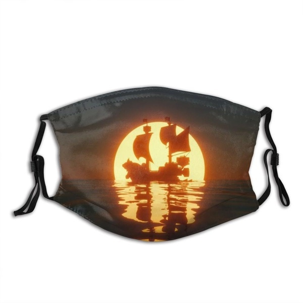 Thousand Sunny Diy Adult Kids Face Mask Onepiece One Piece Luffy Zoro ...