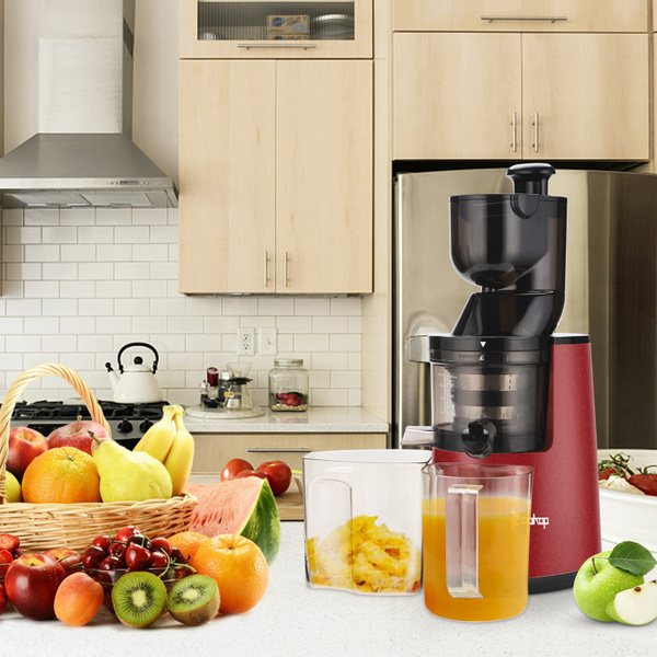 Juice Cup Red Plastic 1500ml Pomace Cup Two-speed Mechanical Vertical ...