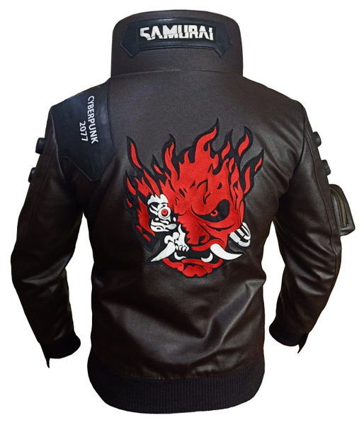 Cyberpunk 2077 V Samurai Faux Leather Jacket | Wish