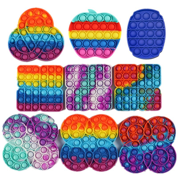 Sensory Fidget Toys Push Bubble Sensory Toy For Autistic Children ...