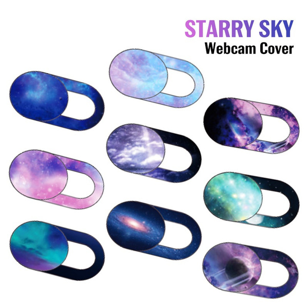 Starry Sky Pattern WebCam Camera Cover Laptop Stickers for Laptops ...