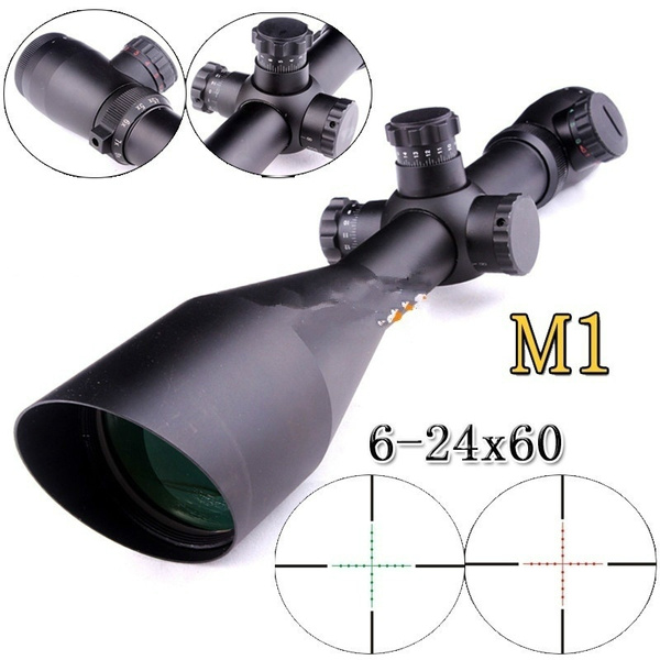 Mark 4 M1 6-24x60 Mm Riflescope Hunting Scope Tactical Sight Glass ...