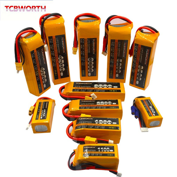 3S RC LiPo Battery 3S 11.1V 1300 1500 1800 2200 2600 3000 3500 4200 ...