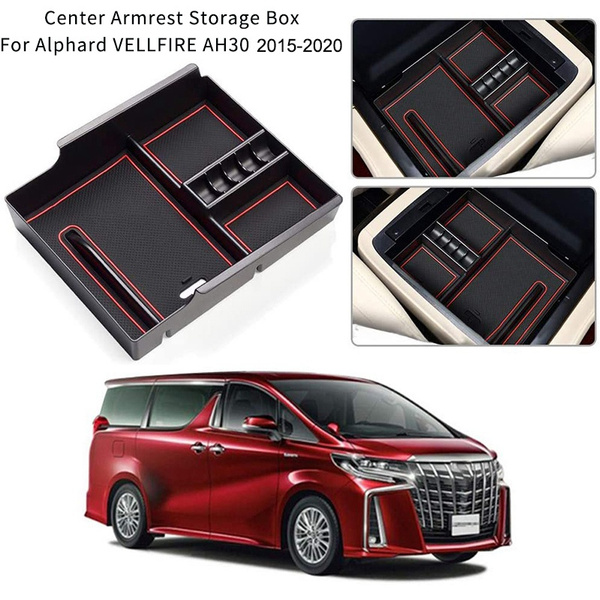 Armrest Storage Box for Toyota Alphard VELLFIRE AH30 2015-2020 Center ...