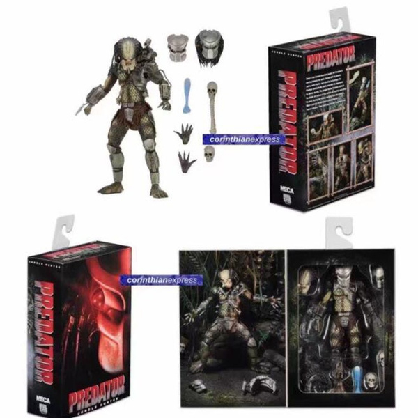 NECA Movie Original AVP Aliens Vs Predator Jungle Hunter Predator PVC ...