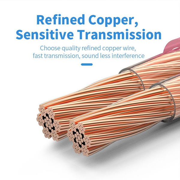 DIY Loud Speaker Cable HiFi Audio Line Oxyacid Free Copper Wire for ...