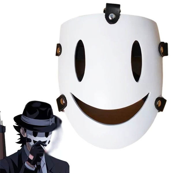 anime Tenku Shinpan High Rise Invasion mask White Sniper Smile Resin ...