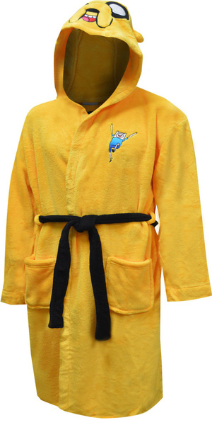 Adventure Time Jake The Dog Plush Robe | Wish