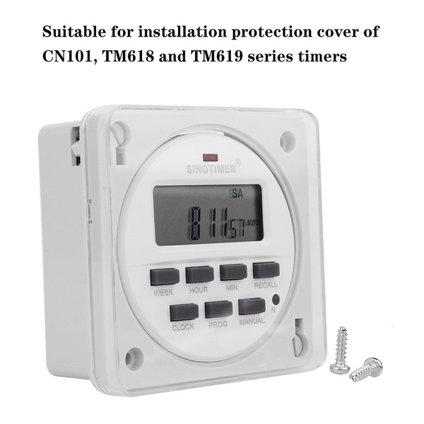 Sinotimer Tm619 Timer Switch Digital Lcd Power Timer Switch 51 Off